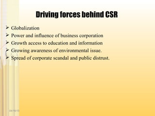 Business Ethics and Corporate Social Responsibility | PPT