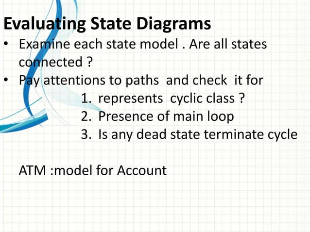 Domain State model OOAD | PPTX | Computer Software and Applications ...