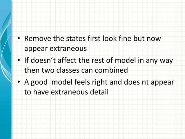 Domain State model OOAD | PPTX | Computer Software and Applications ...