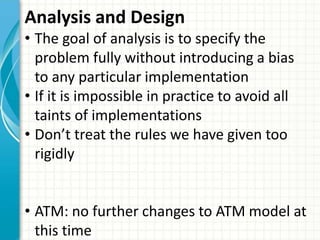 Domain State model OOAD | PPTX