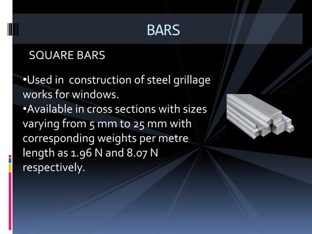 Structural Steel Work | PPTX | Physics | Science
