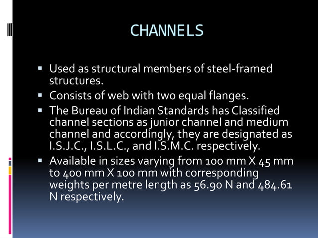 Structural Steel Work | PPTX | Physics | Science