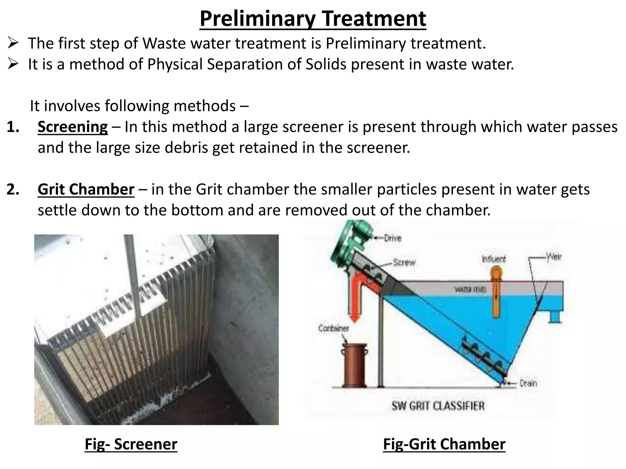 Primary Liquid Waste Treatment | PPTX