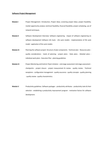 4th semester syllabus | DOCX