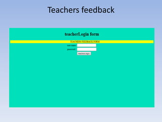 java mini project for college students | PPTX
