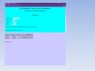 java mini project for college students | PPTX