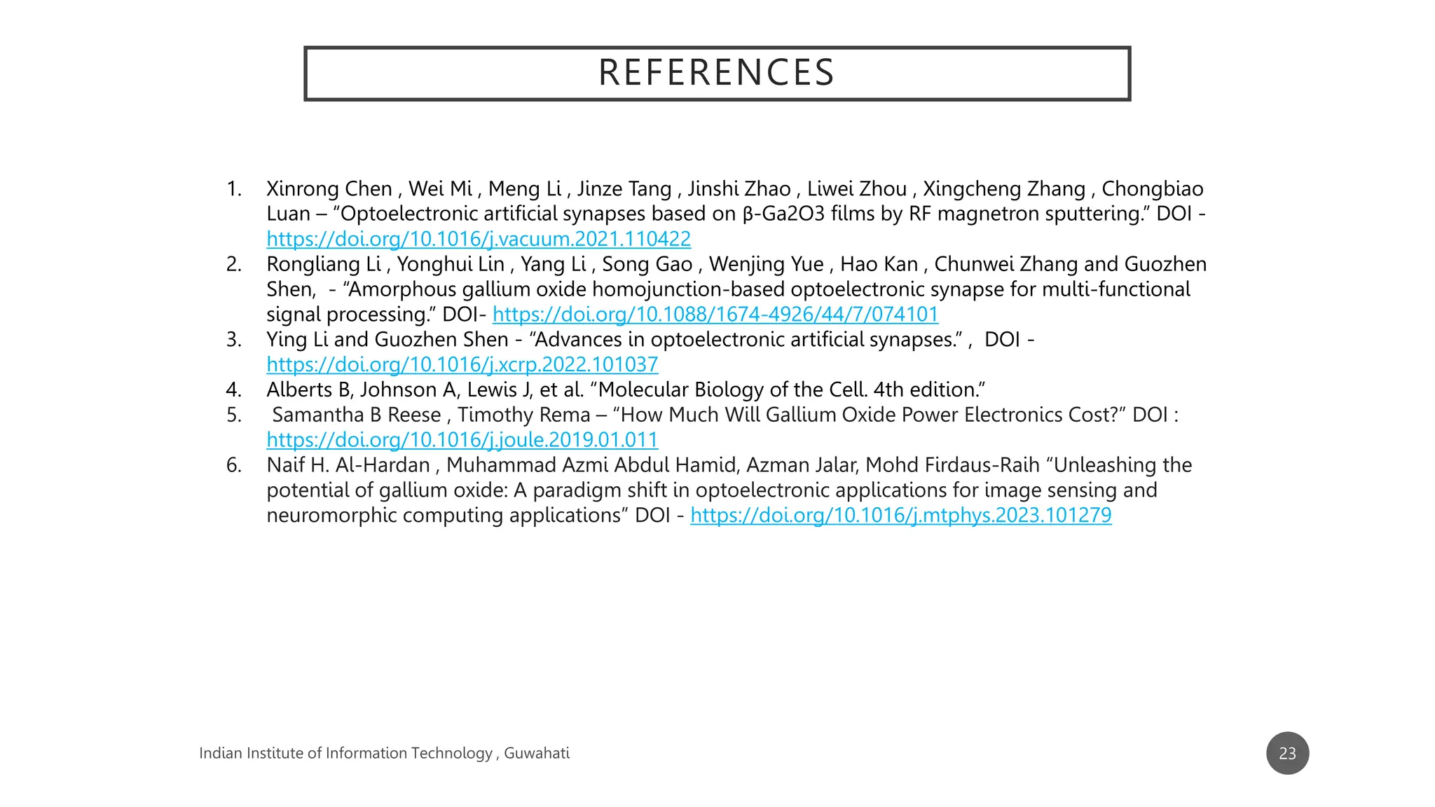 beta gallium oxide based optoelectronic synaptic devices.pptx
