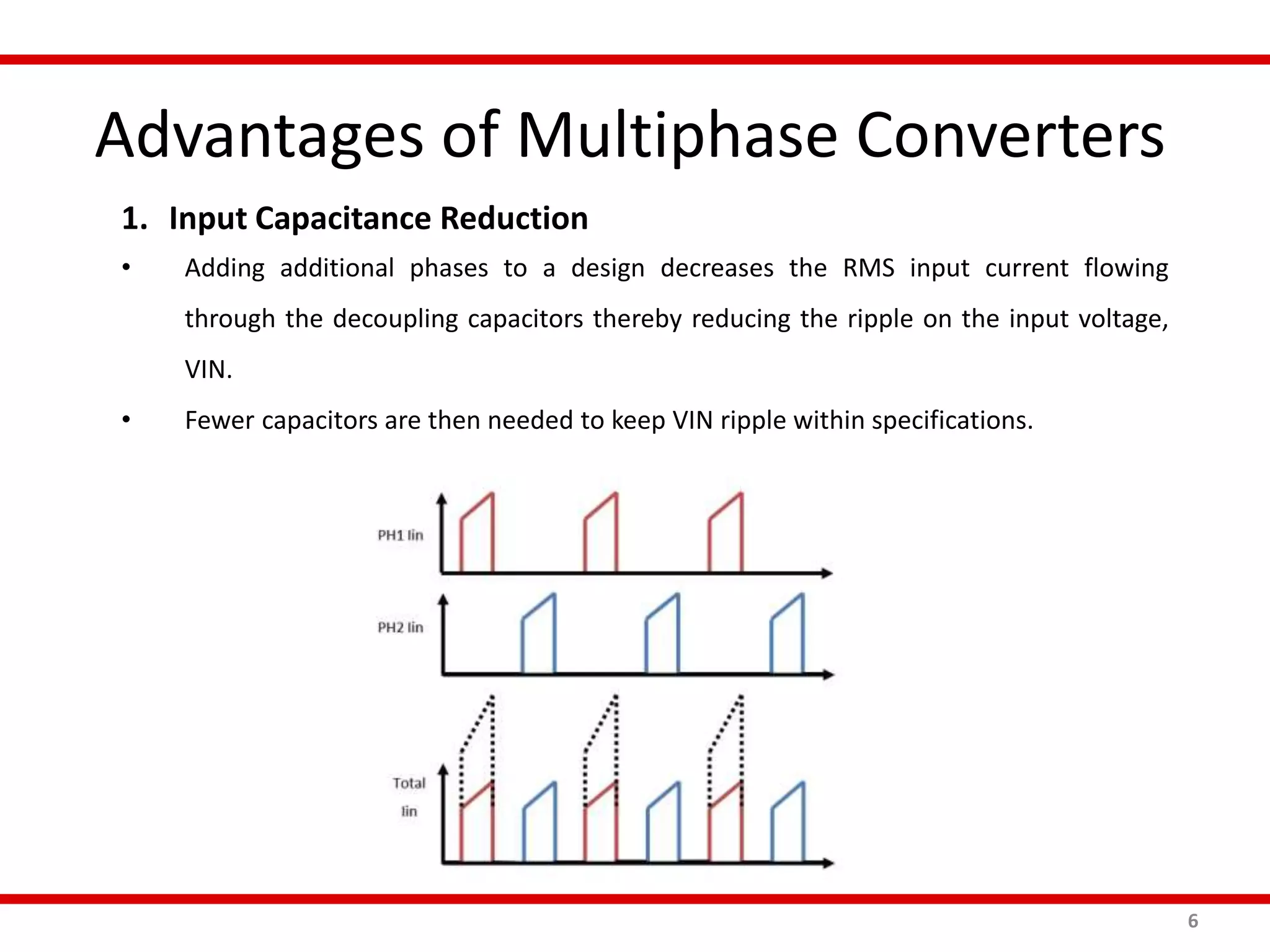 Multi-phase buck converter with low side switching for high current ...