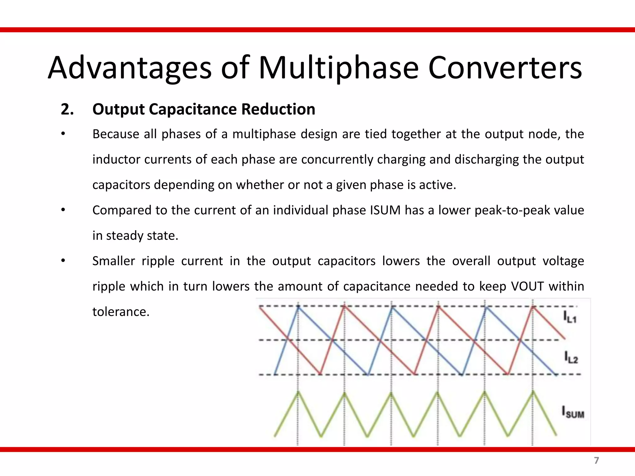 Multi-phase buck converter with low side switching for high current ...