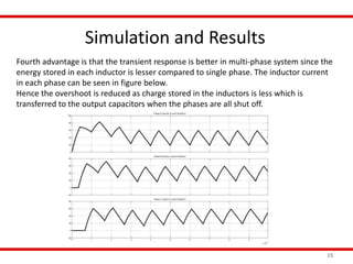 Multi-phase buck converter with low side switching for high current ...