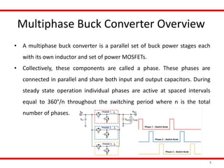 Multi-phase buck converter with low side switching for high current application | PPTX
