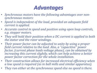 synchronous motor for presentation | PPTX