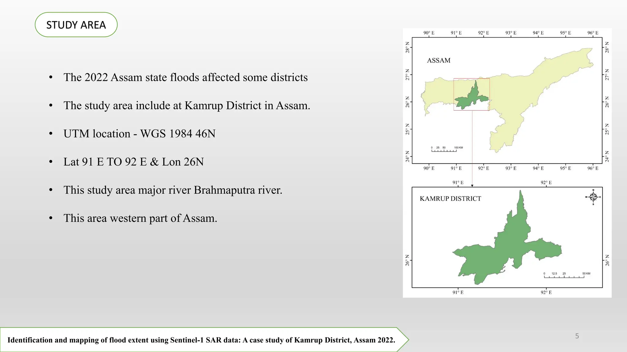 Monitoring Mapping Flood Sentinel 1 Sar Ppt