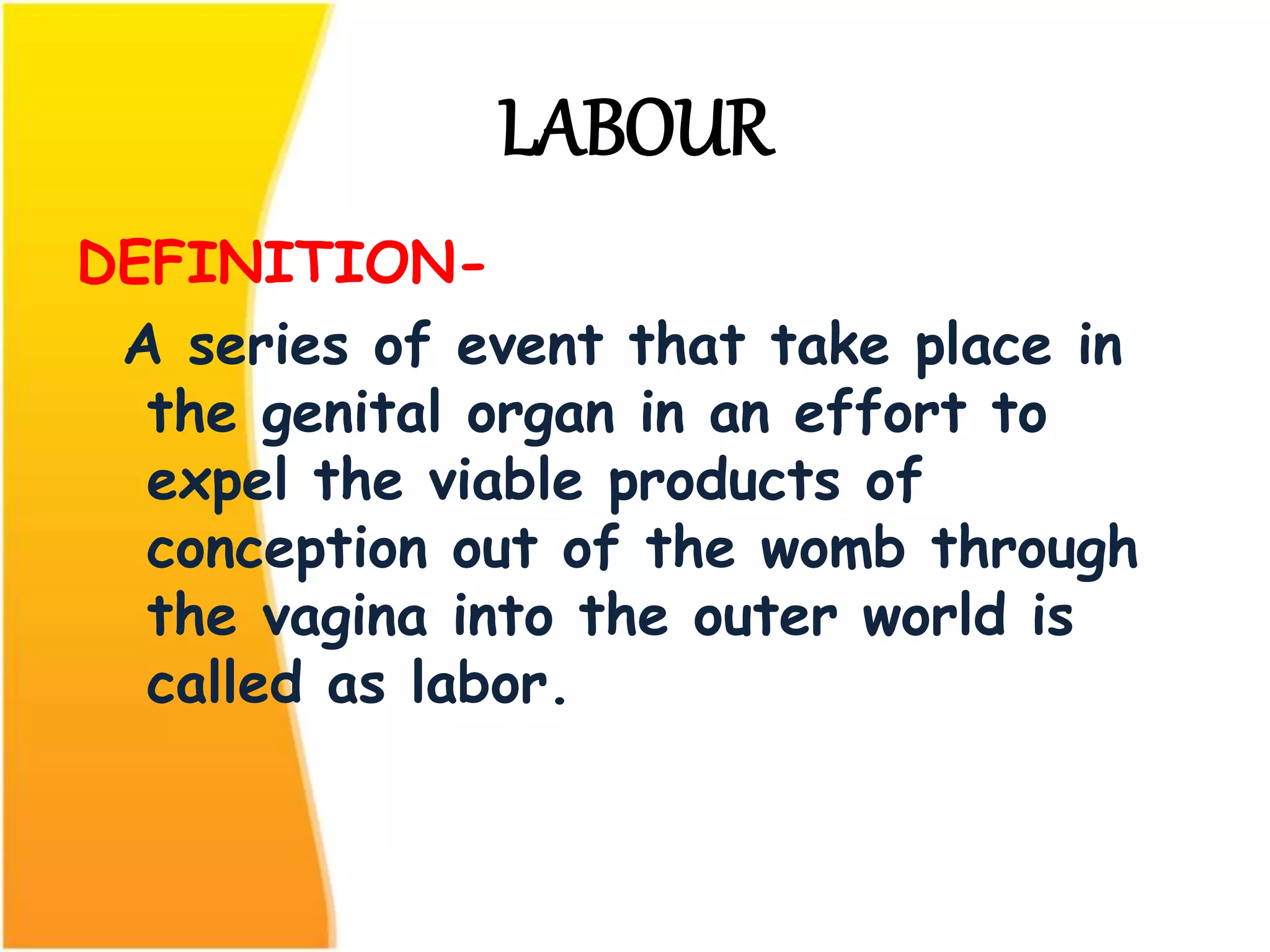 4th stage of labor m.sc 1st year | PPTX