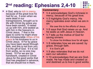 4th Sunday of Lent Cycle B | PPT