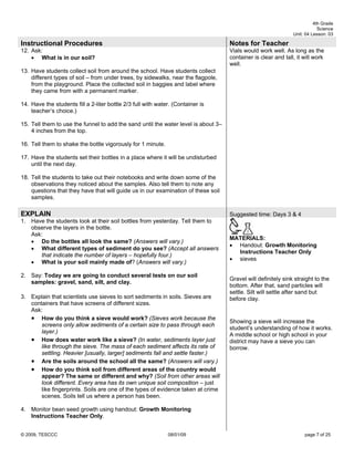 4th u3 l3_soil_tests | PDF