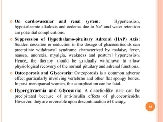 4th unit corticosteroids | PPTX | Endocrine and Metabolic Diseases | Diseases and Conditions