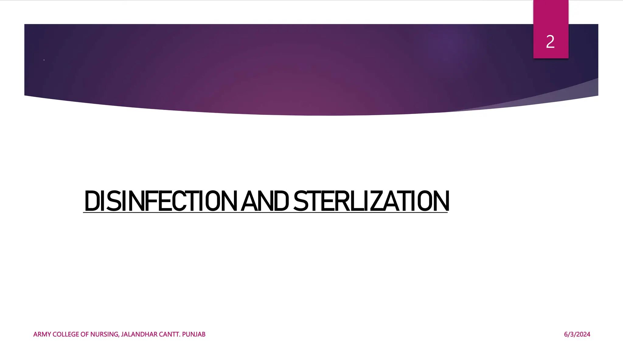 (4th unit)DISINFECTION AND STERLIZATION.pptx
