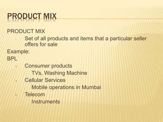 Managing the Product - Marketing Management | PPTX