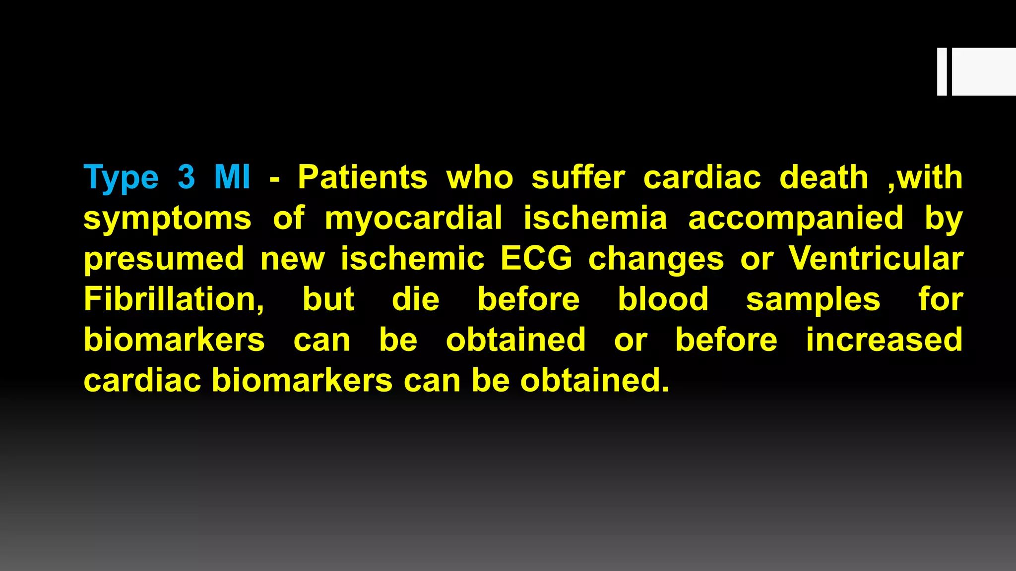 Universal Definition of Myocardial Infarct | PPTX