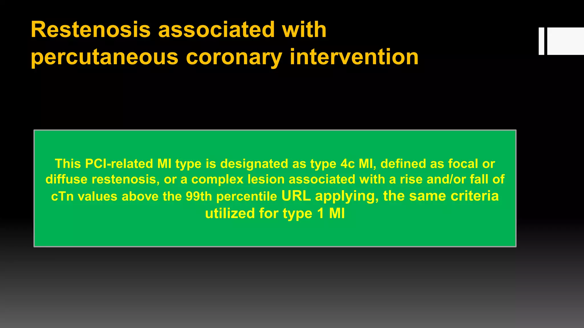 Universal Definition of Myocardial Infarct | PPTX