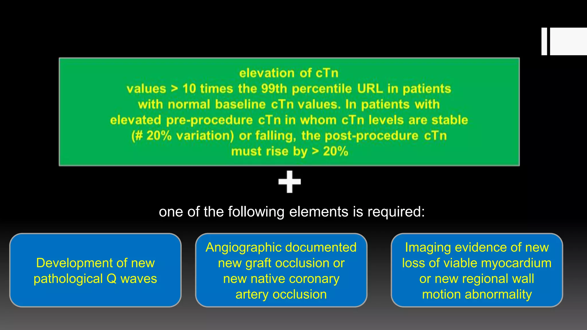 Universal Definition of Myocardial Infarct | PPTX