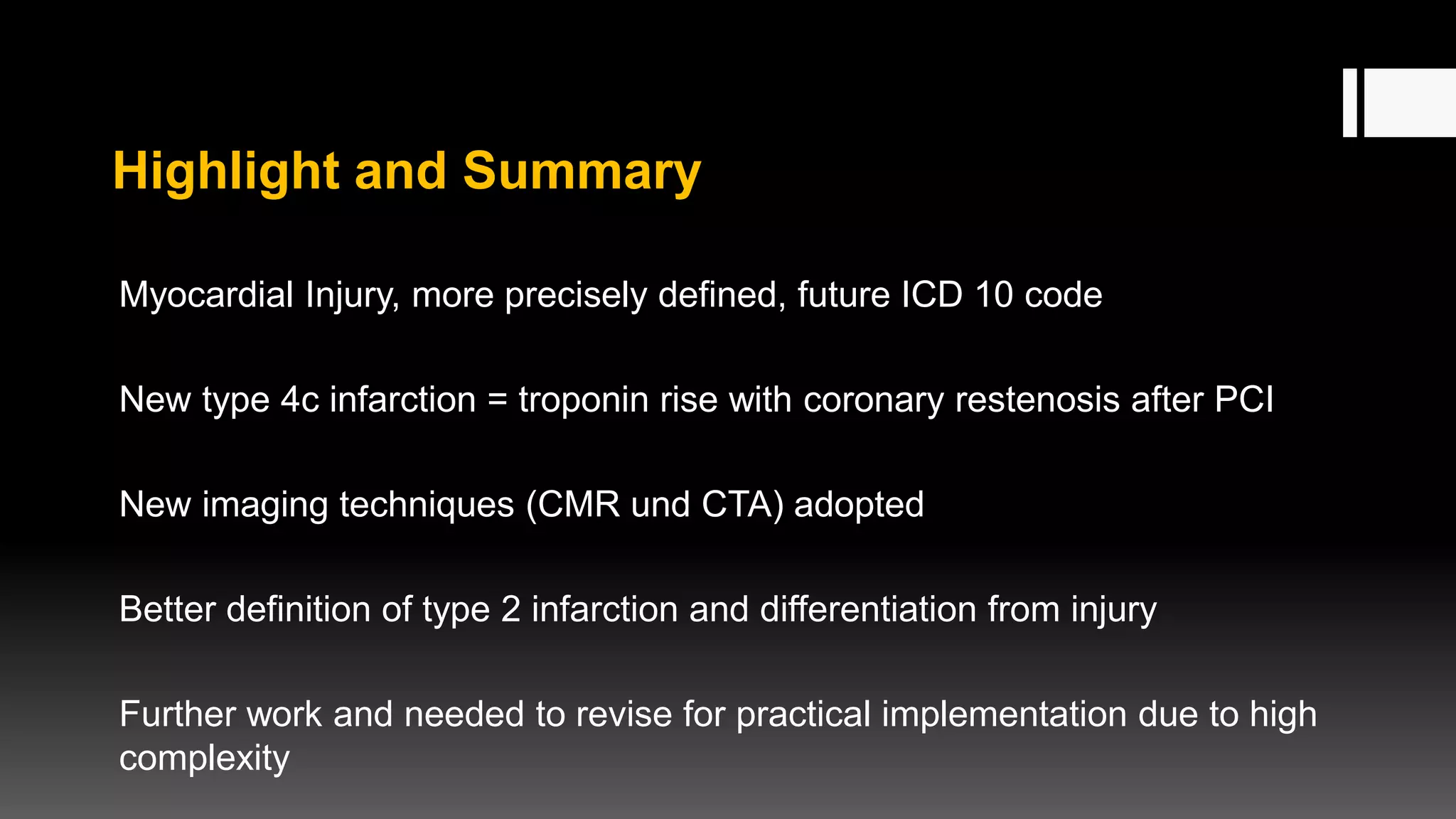 Universal Definition of Myocardial Infarct | PPTX