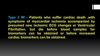 Universal Definition of Myocardial Infarct | PPTX