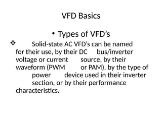 4THVARIABLE VOLATGE VARIABLE FREQUENCY DRIVES.pptx