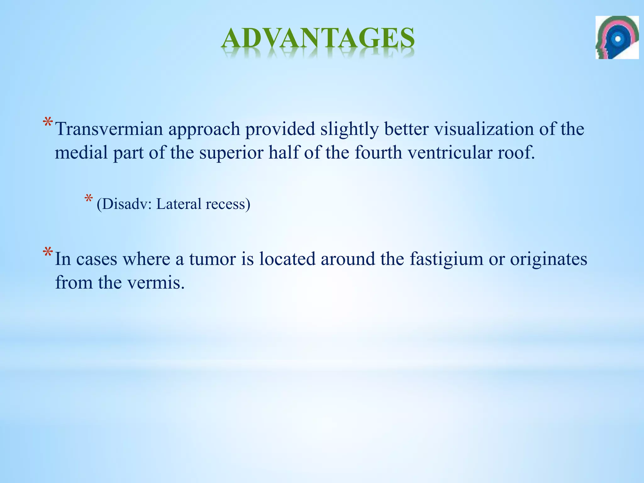 4 th ventricle- Anatomical and surgical perspective | PPTX