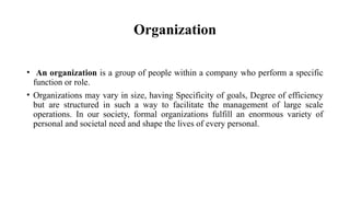 Sociology and Organization 4th week.pptx