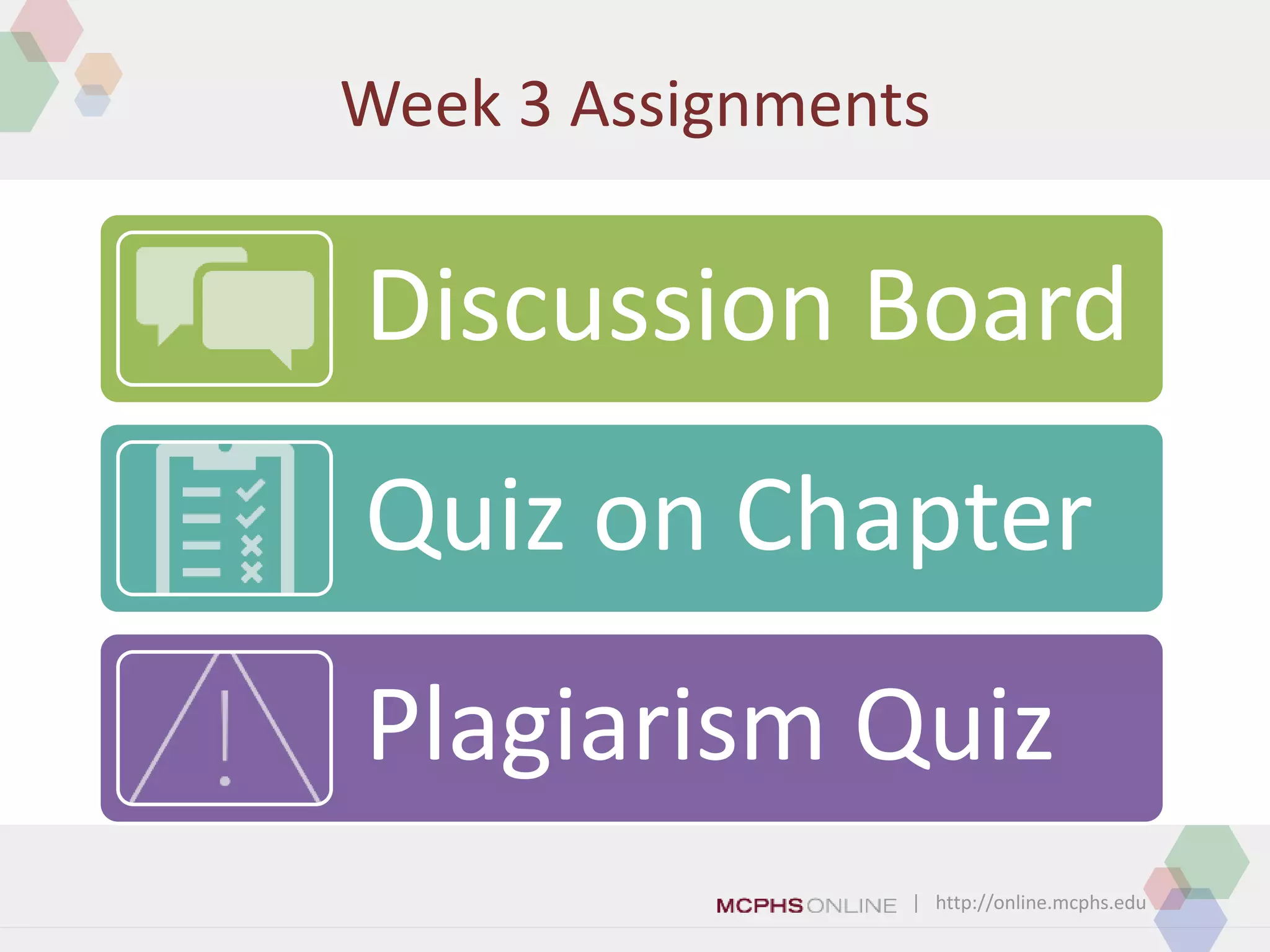 PBH 805: Week 3 Slides | PPT