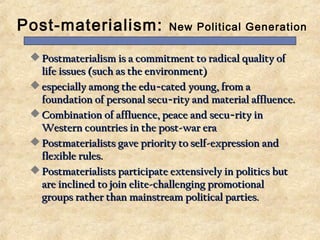 4th week political culture | PPT