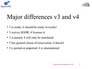 4th OpenAIRE Workshop, Thomas Margoni | PPT