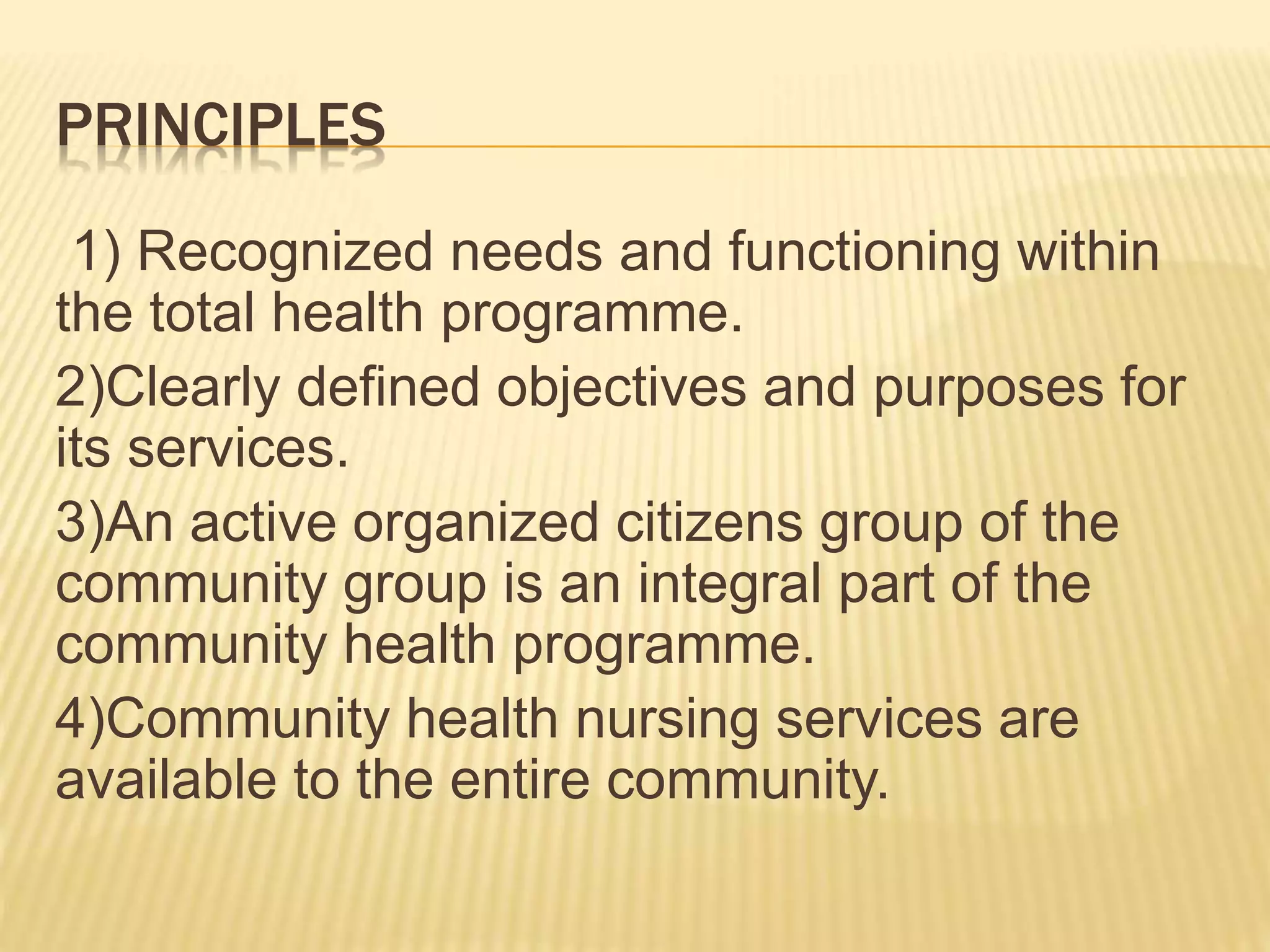 concept and scope of community health and community health nursing | PPTX