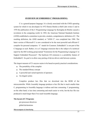 4th yr dmumicrocontroller1 | PDF