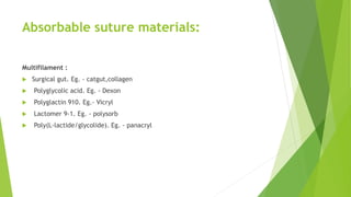 Suture material and suture patterns.pptx
