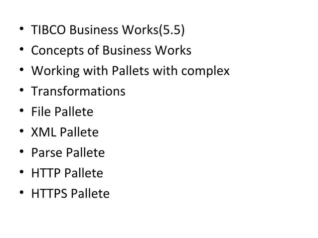 4 tibco | PPT