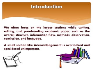 PPT Tips For Writing Acknowledgement PowerPoint, 53% OFF