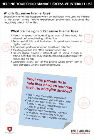Excessive internet use | PDF | Internet Safety | Parenting