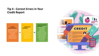 4 Tips to Improve Your Business Credit Score | PPTX