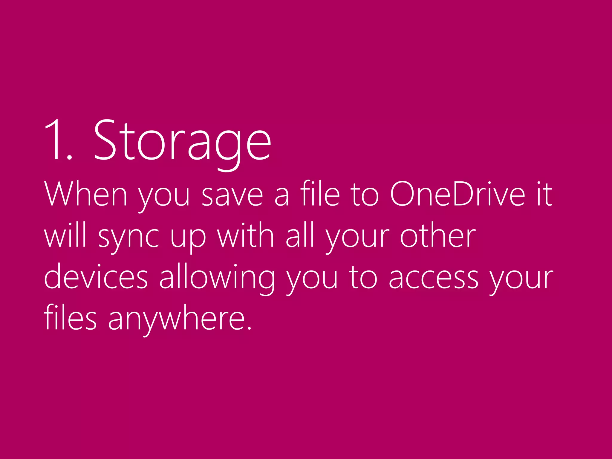 4 Tips to Make Life Easier with Onedrive | PPTX | Operating Systems ...