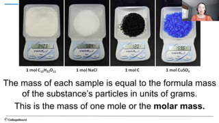1.1 -moles_and_molar_mass_-_video_notes | PPTX