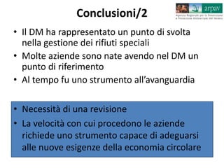 20 anni di DM 5 febbraio 1998 in Veneto | PPT
