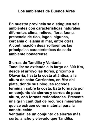 4to.c los ambientes de buenos aires | ODT