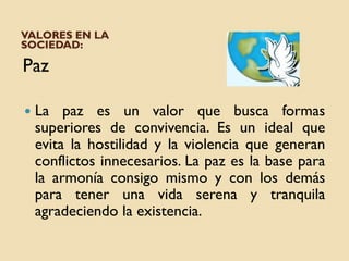 4 to.principios y valores para el vivir bien | PDF