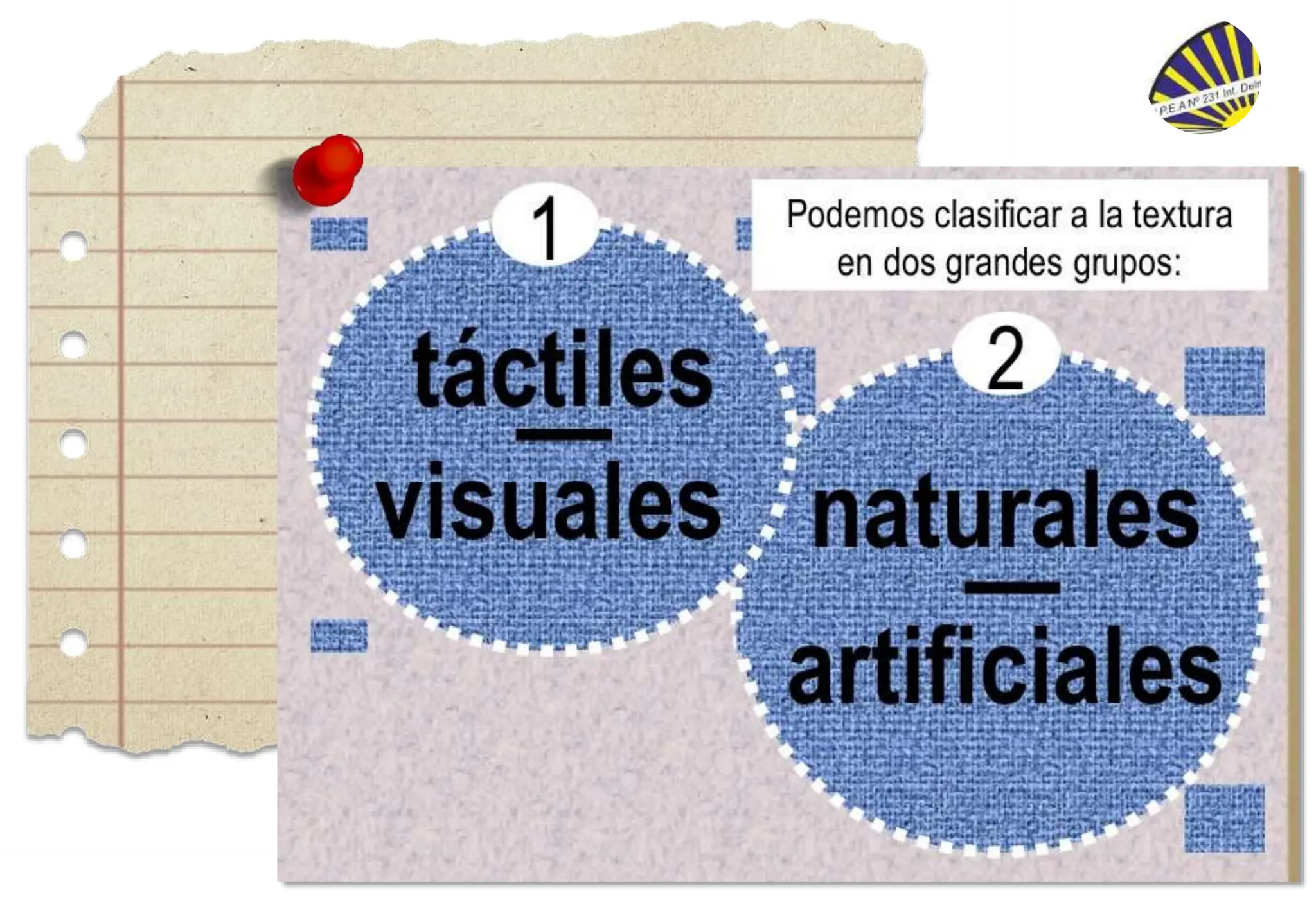 Elementos del lenguaje visual: Texturas visuales y táctiles | PPT