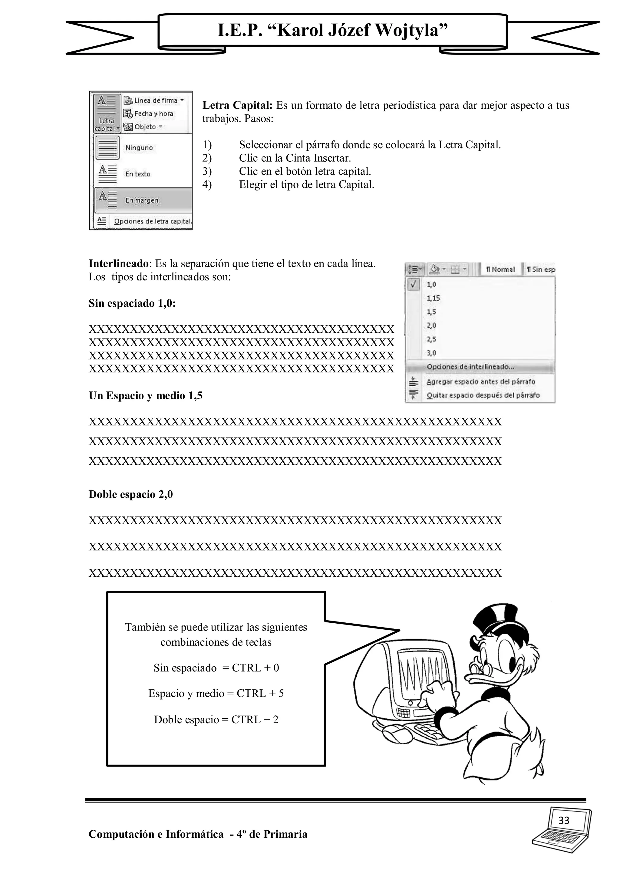 4to grado - Computación | PDF
