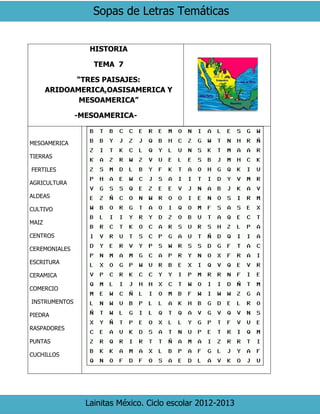 4to grado bloque 1 - sopa de letras | PDF