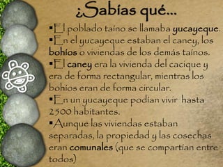 Cómo surgieron los taínos | PPSX